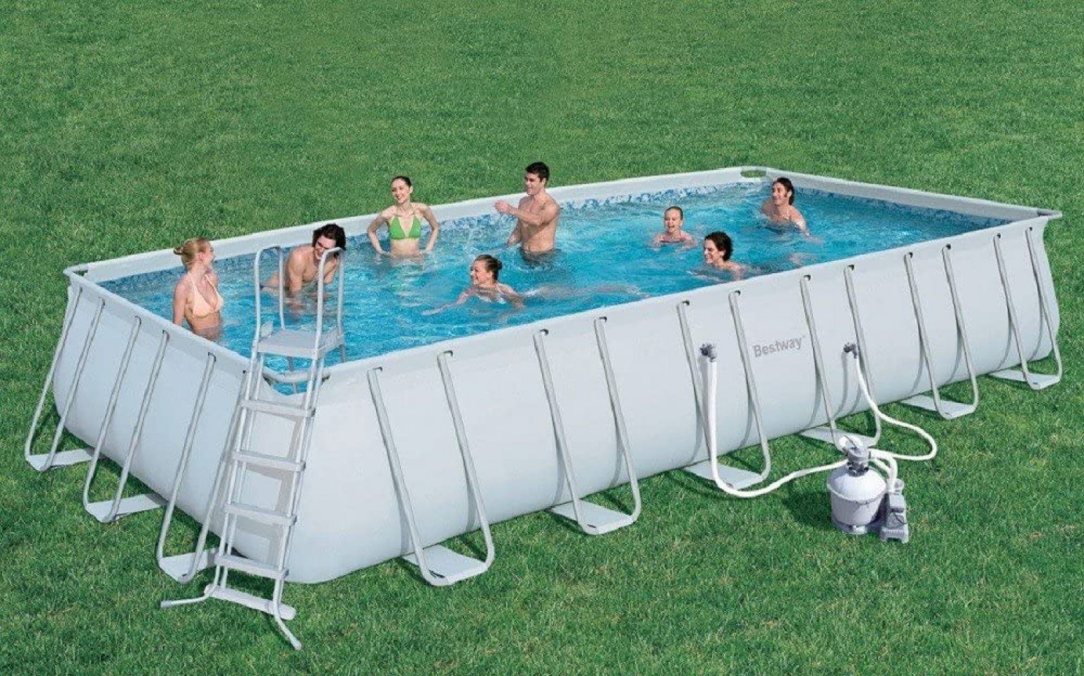 Piscina Desmontable Rectangular ️ 5 Modelos Buenos y Baratos ...